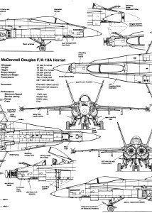 Blue Angels Blueprints - Download free blueprint for 3D modeling