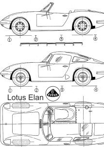Convertible Blueprints - Download free blueprint for 3D modeling