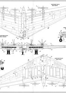 Northrop Blueprints - Download free blueprint for 3D modeling